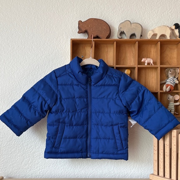 Old Navy | Jackets & Coats | Old Navy Royal Blue Frost Freeze Zip ...